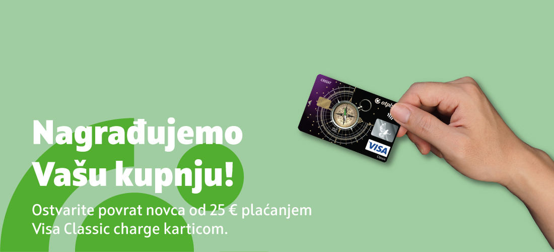 Visa Classic charge promocija | OTP banka d.d.